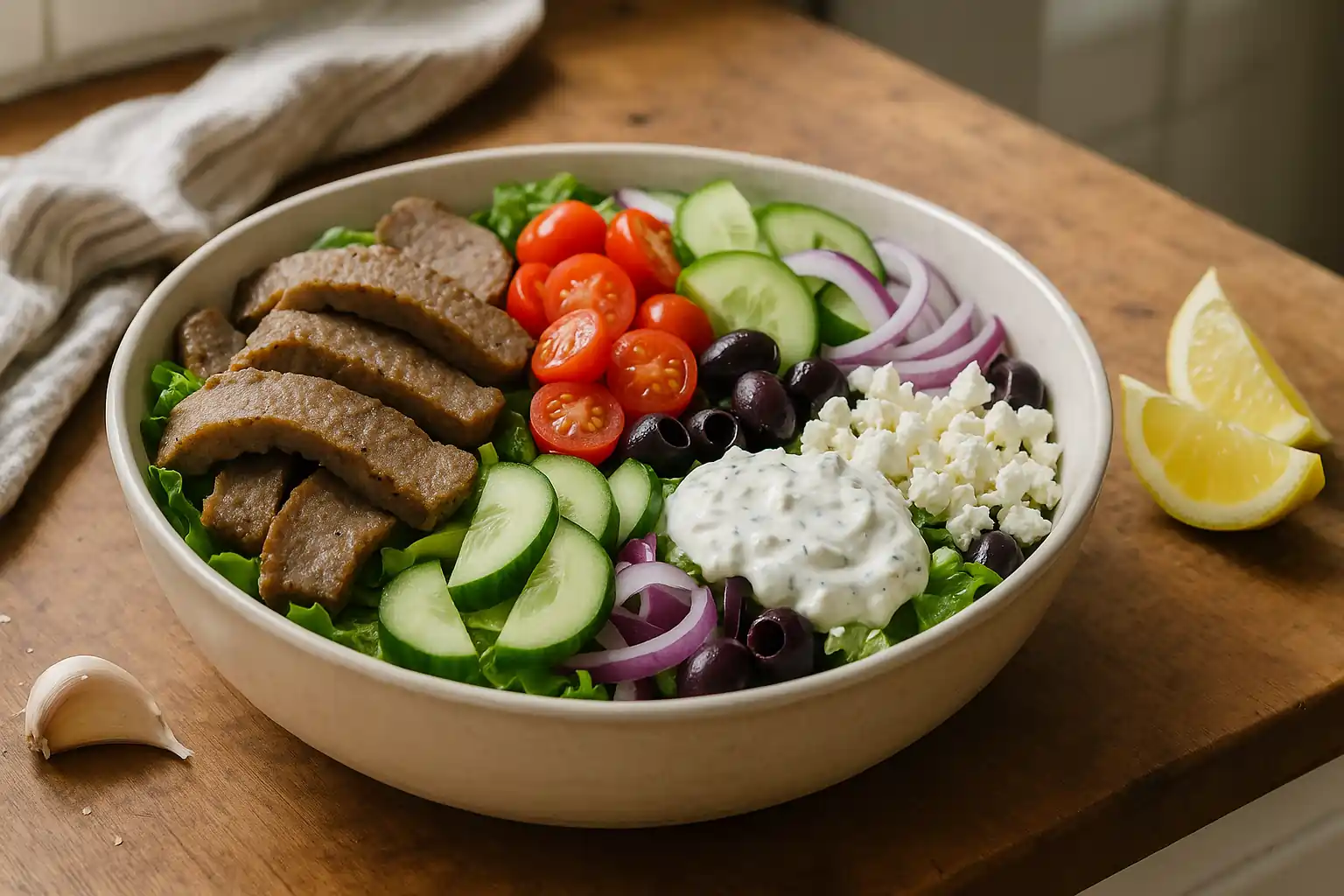 Healthy Gyro Salad Recipe Healthy Gyro Salad Recipe